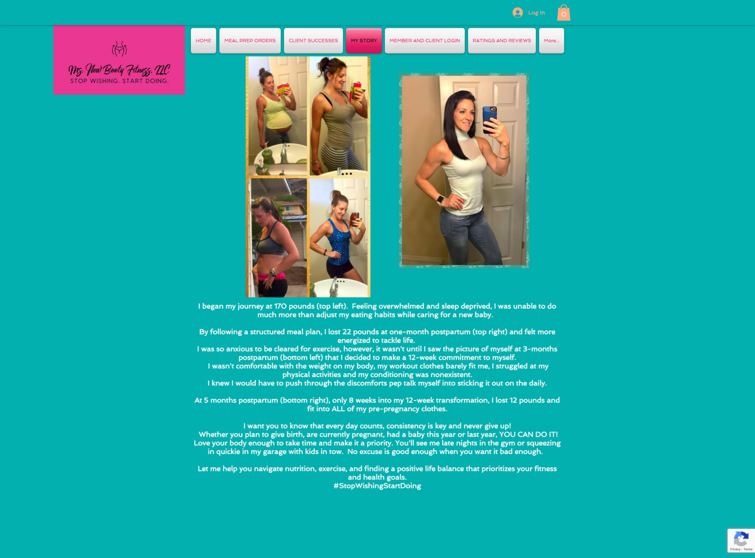 Client Spotlight: Personal Trainer Branding and Website Design